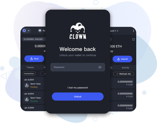CLOWNTION WALLET